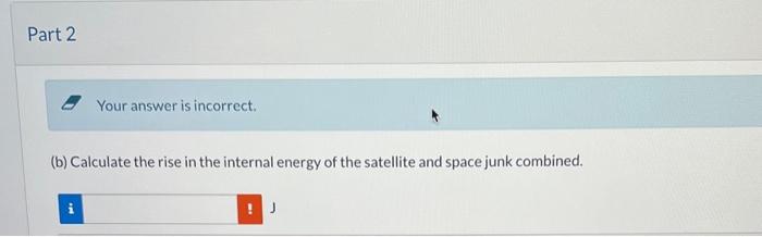 Solved A spherical satellite of approximately uniform | Chegg.com