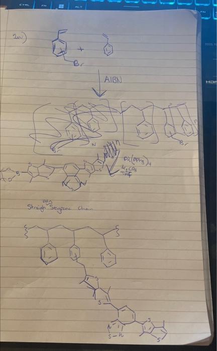 Solved would using a styrene with a divinyl bromide to form | Chegg.com