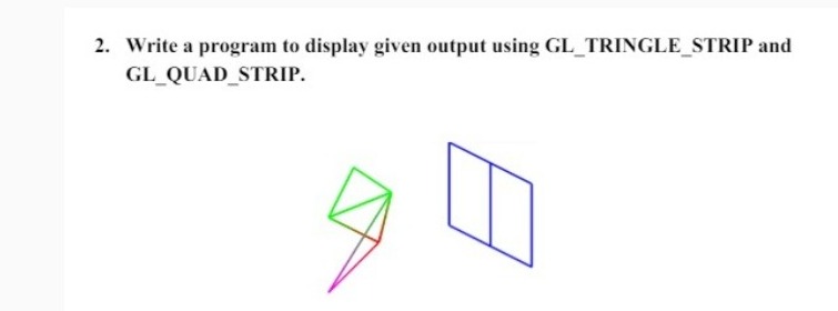 Solved using Dev-c++ ﻿Write a program to display given | Chegg.com