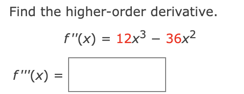 Solved Find the higher-order | Chegg.com