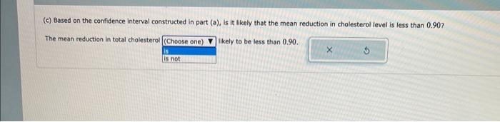 Solved Watch your cholesterol: A sample of 318 patients | Chegg.com