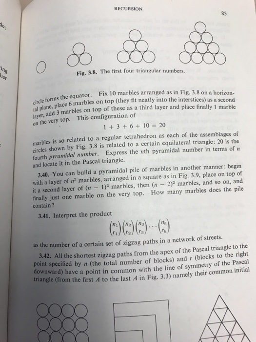 express the nth pyramidal number in terms of n and | Chegg.com