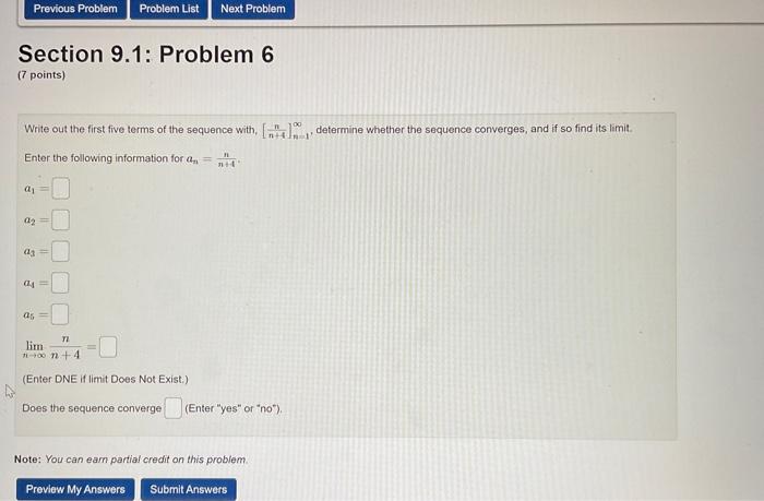 Solved Write out the first five terms of the sequence with. | Chegg.com