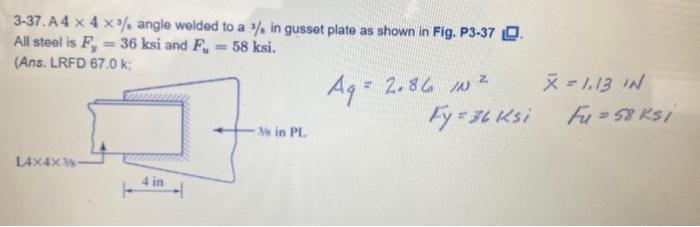 Solved Determine the LRFD design strength of the sections | Chegg.com