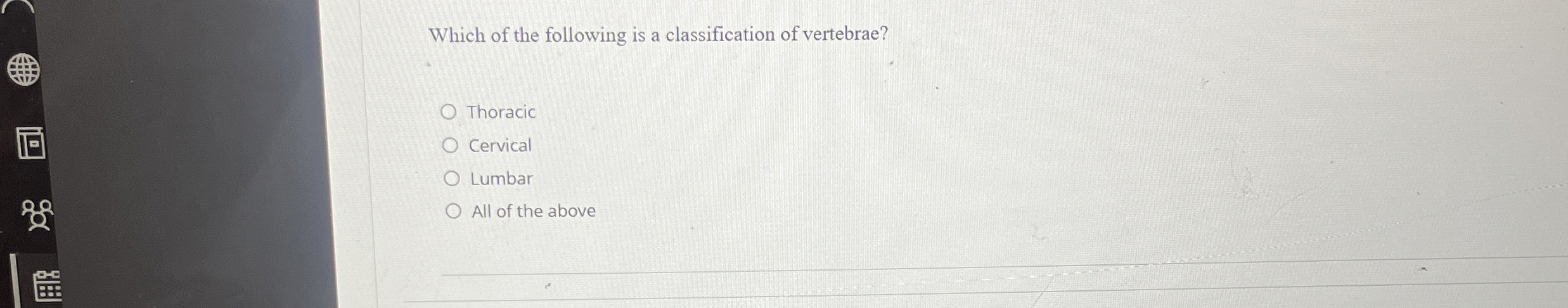 Solved Which of the following is a classification of | Chegg.com