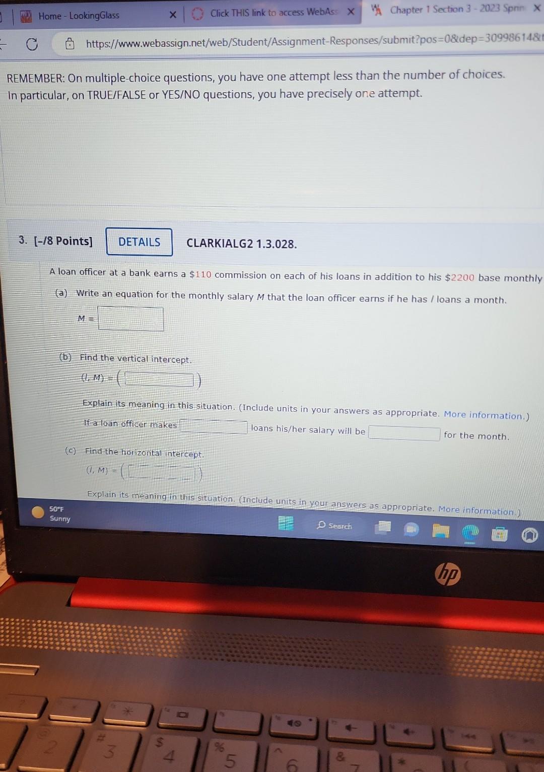 [Solved]: REMEMBER: On multiple-choice questions, you h