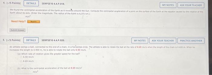 Solved Earth about its axis. (Enter the magnitule. The | Chegg.com