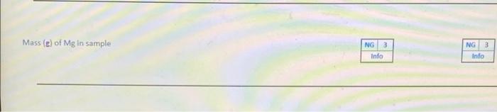 Solved If you only used Sample 1, enter the Sample 1 data | Chegg.com