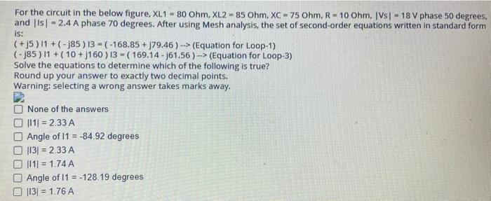 Solved For the circuit in the below figure, | Chegg.com
