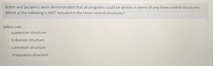 Solved Which of the following will generate an error? DOO | Chegg.com