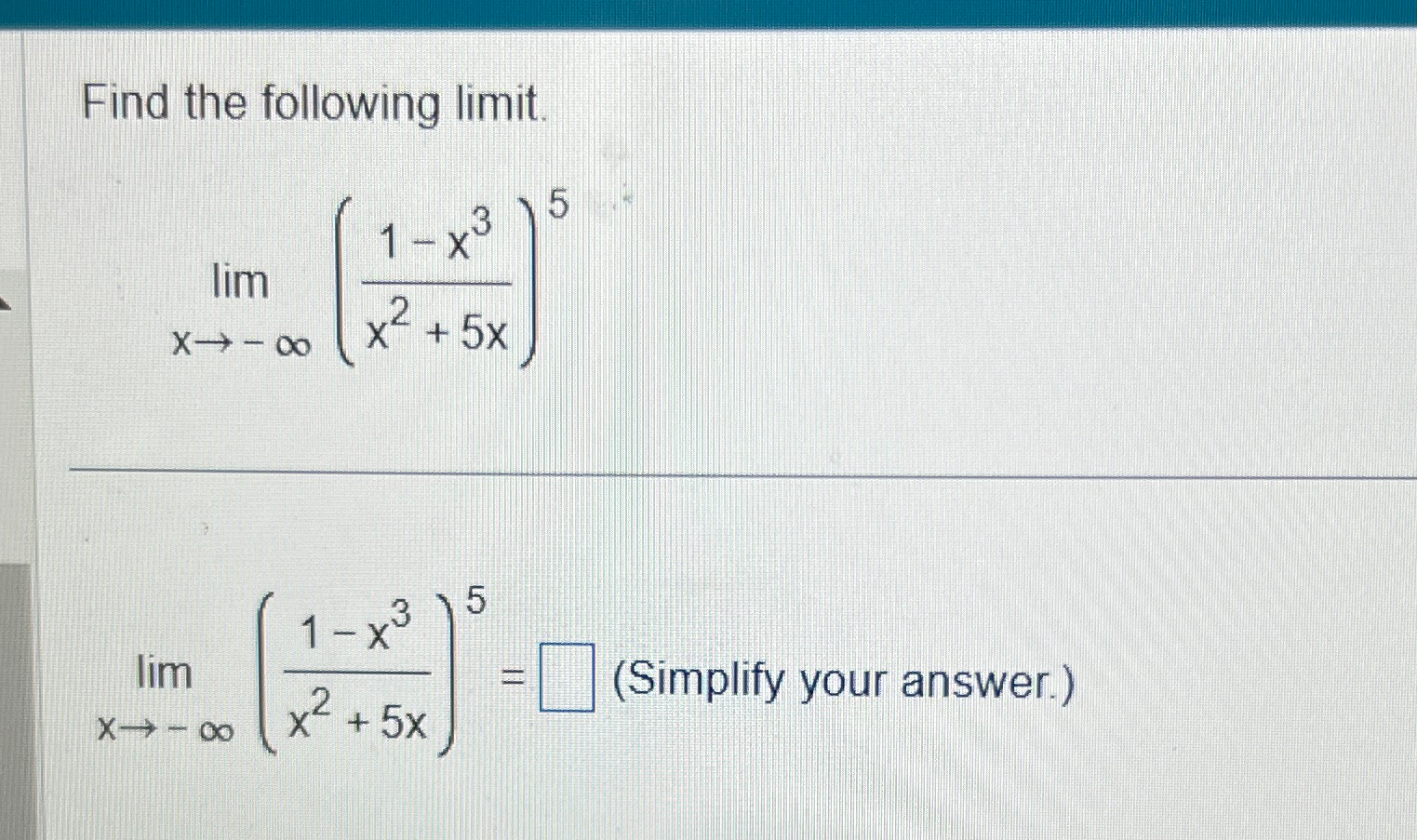 Solved Find the following | Chegg.com