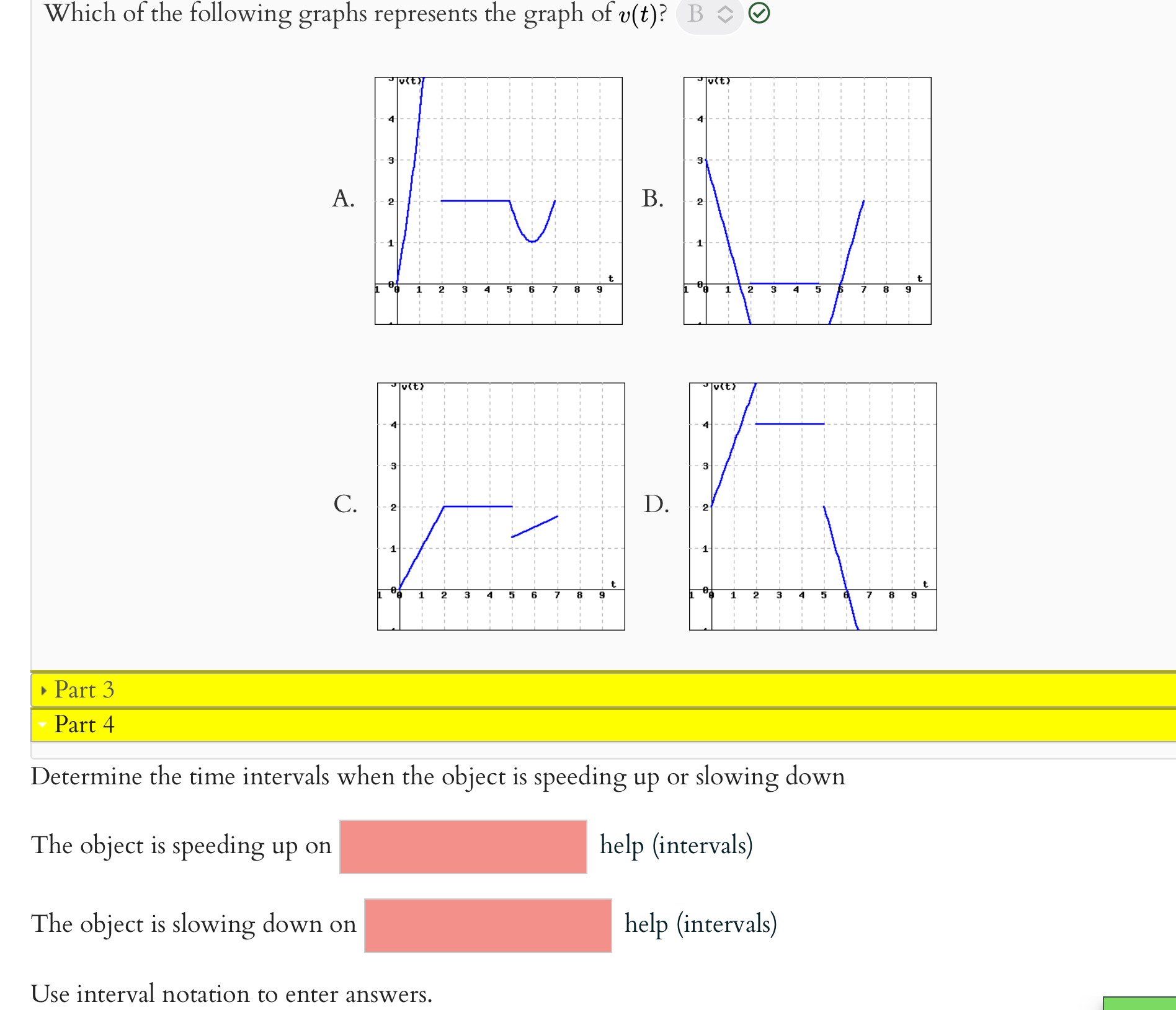 Which of the following graphs represents the graph of | Chegg.com