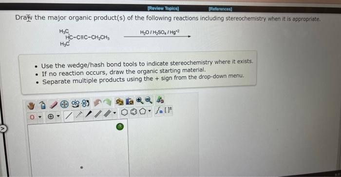 Solved - Use the wedge/hash bond tools to indicate | Chegg.com