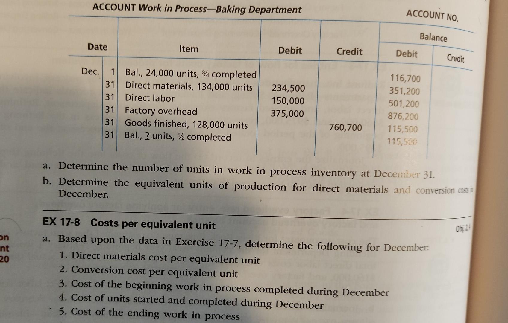Solved a. Determine the number of units in work in process | Chegg.com