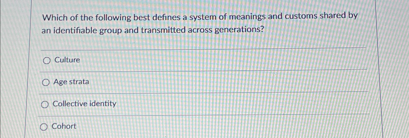 Solved Which of the following best defines a system of | Chegg.com