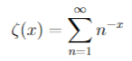 Solved The Riemann zeta function for real numbers is defined | Chegg.com