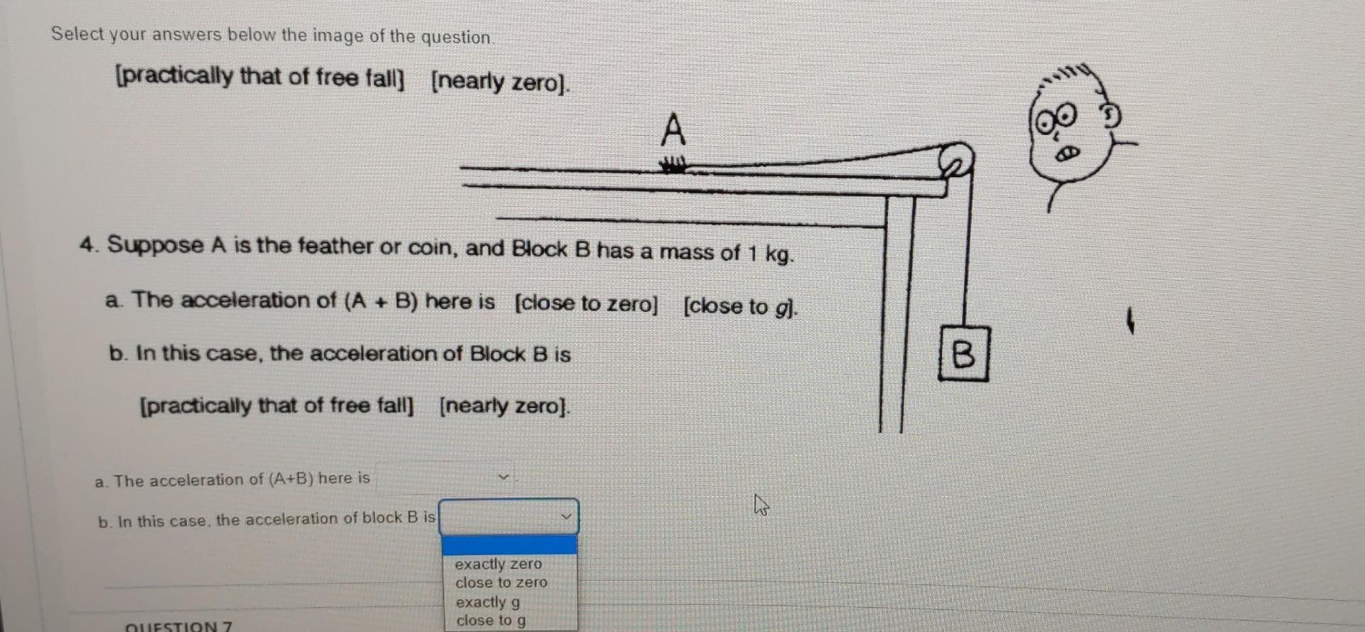 Solved 2. Block A on a horizontal friction-free table is | Chegg.com
