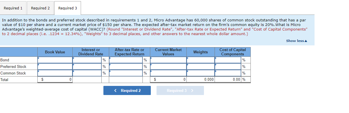 Solved In addition to the bonds and preferred stock | Chegg.com