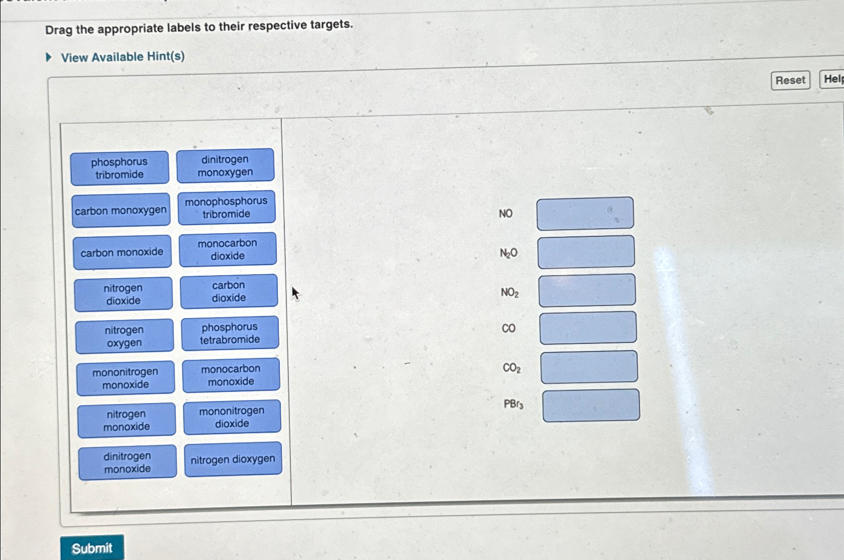 Drag the appropriate labels to their respective | Chegg.com