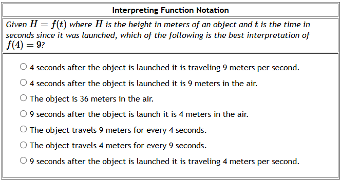 Solved Interpreting Function Notation Given H=f(t) ﻿where H | Chegg.com