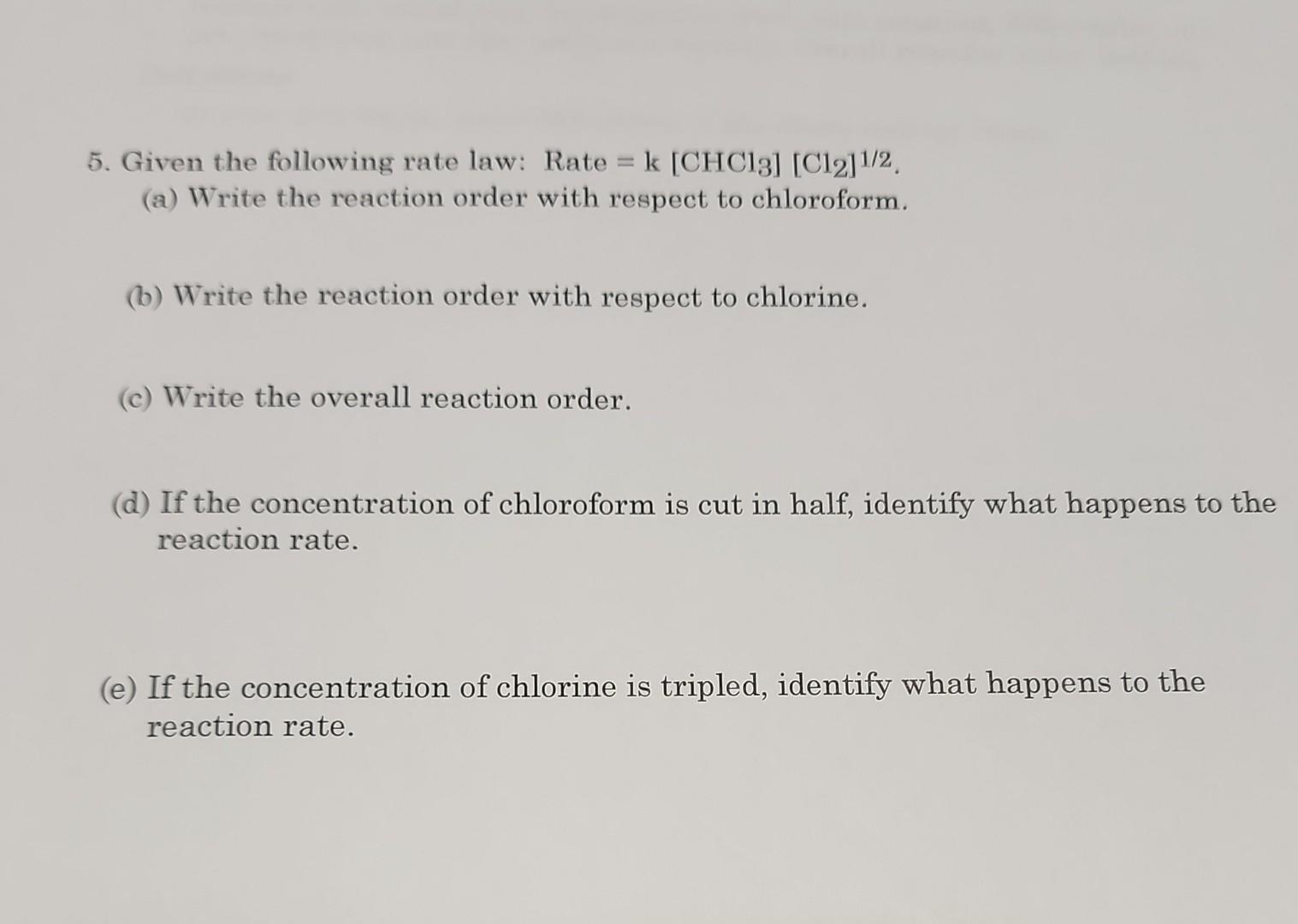 Solved Model: Kinetics of a Unimolecular Reaction Under | Chegg.com
