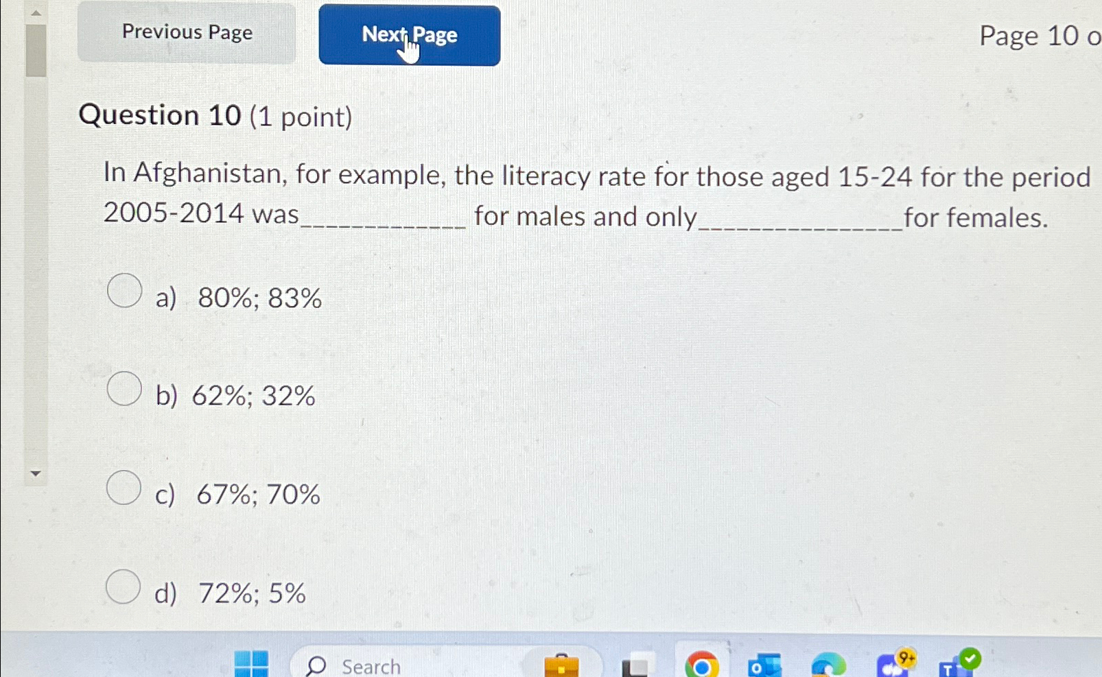 Solved Previous PagePage 100Question 10 (1 point)In | Chegg.com Solved Previous PagePage 100Question 10 (1 point)In | Chegg.com