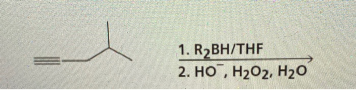 Solved Pd/C + H 1. R2BH/THF 2. HO, H2O2, H2O 1. R2BH/THF | Chegg.com