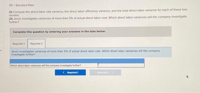 Solved Exercise 21-16 (Algo) Computing and analyzing direct | Chegg.com
