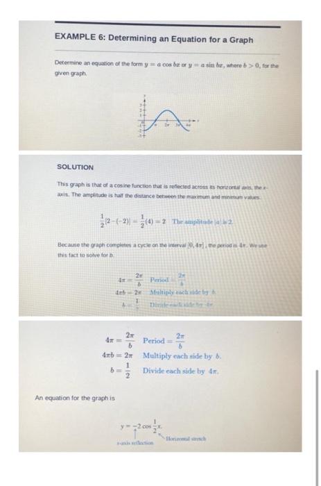 Solved Connecting Graphs With Equations Determine An
