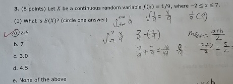 Solved how do you know that it is a uniform distribution. | Chegg.com