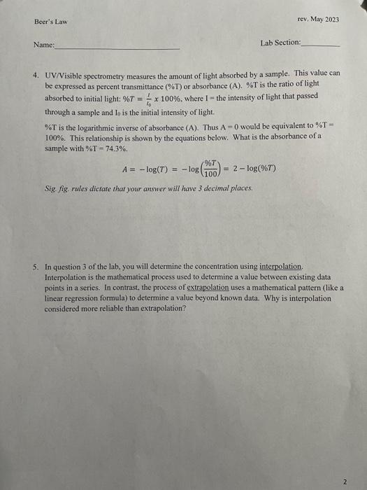 Solved Show all work. Include correct significant figures | Chegg.com