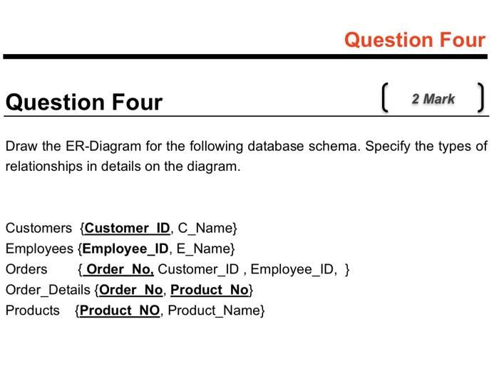 Solved Question Three ( 2 Mark ) Using DML SQL, write the | Chegg.com