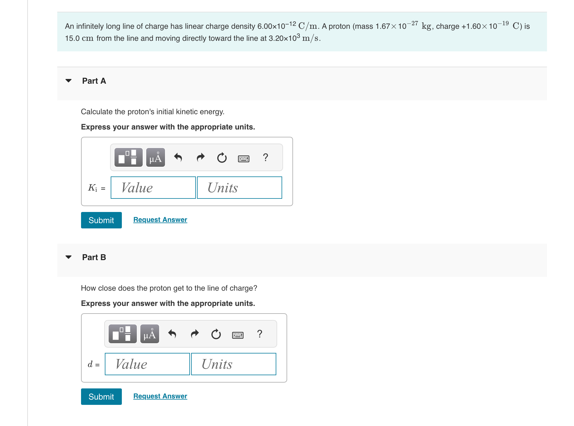 Solved An infinitely long line of charge has linear charge | Chegg.com