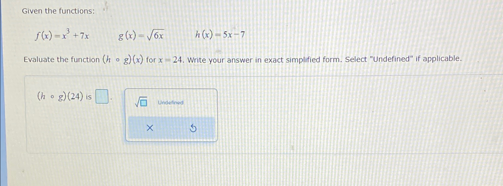 Solved Given the | Chegg.com
