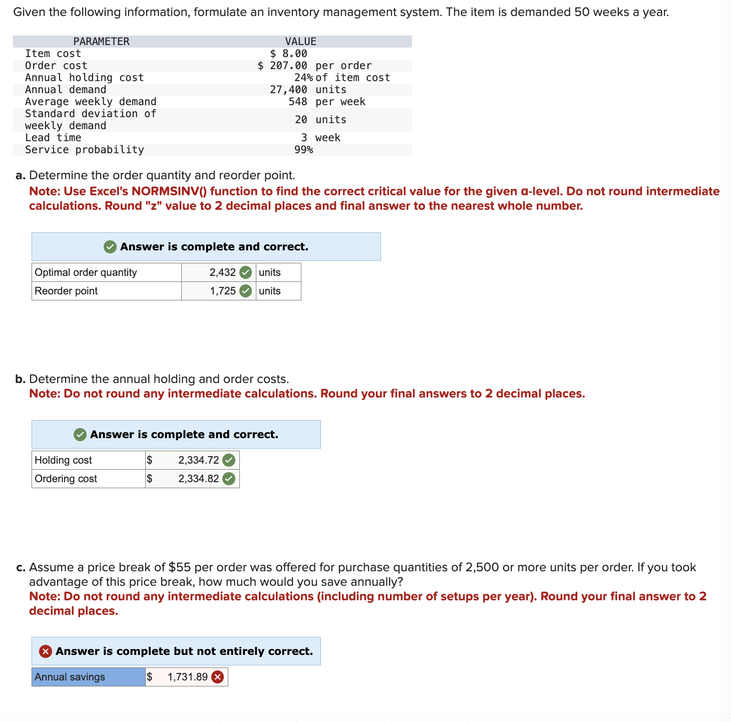 Solved Given the following information, formulate an | Chegg.com