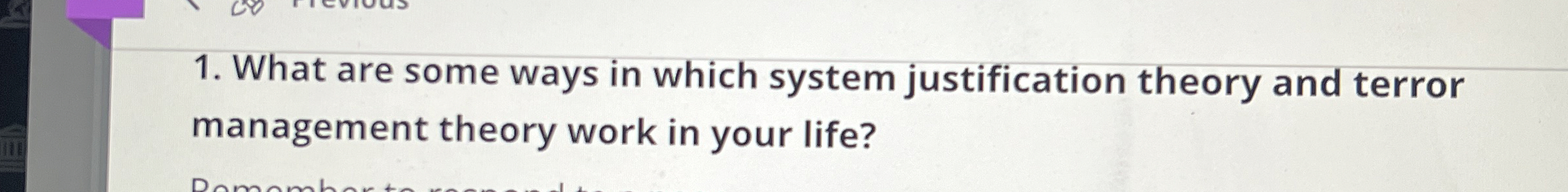 Solved What are some ways in which system justification | Chegg.com