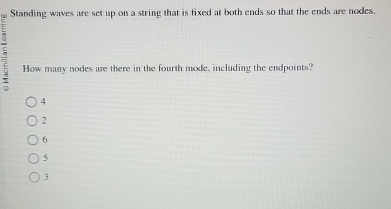 Solved Standing waves are set up on a string that is fixed | Chegg.com