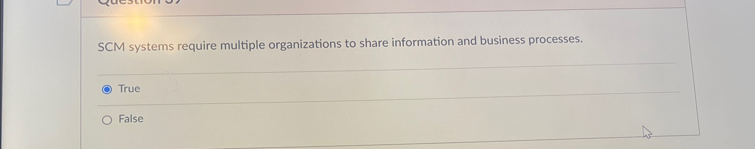 Solved SCM systems require multiple organizations to share | Chegg.com