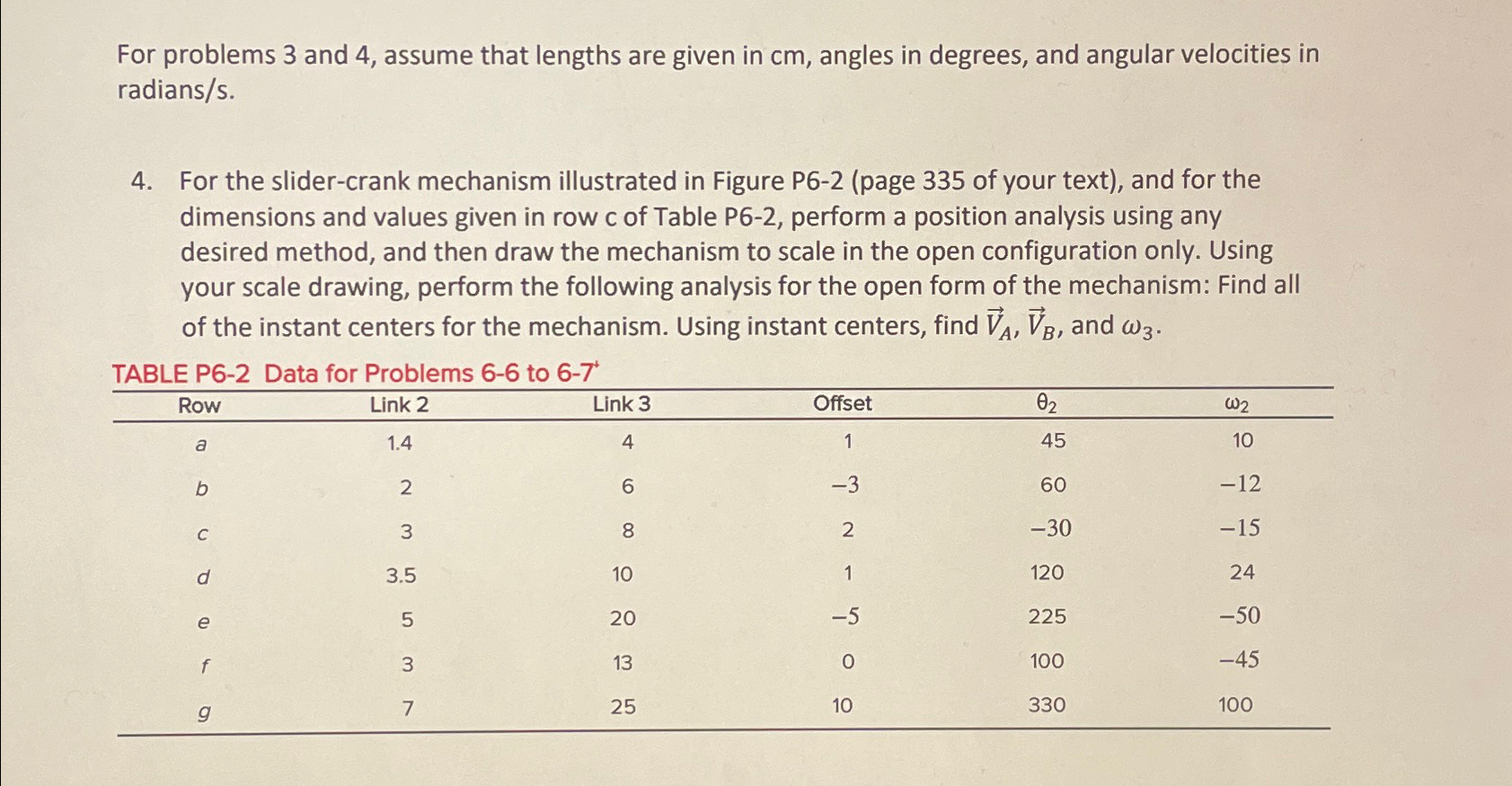 Solved For problems 3 ﻿and 4, ﻿assume that lengths are given | Chegg.com