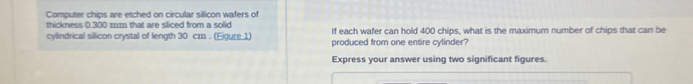 Solved Computer chips are etched on circular silicon wafers | Chegg.com