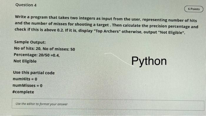Solved Write a program that takes two integers as input from | Chegg.com