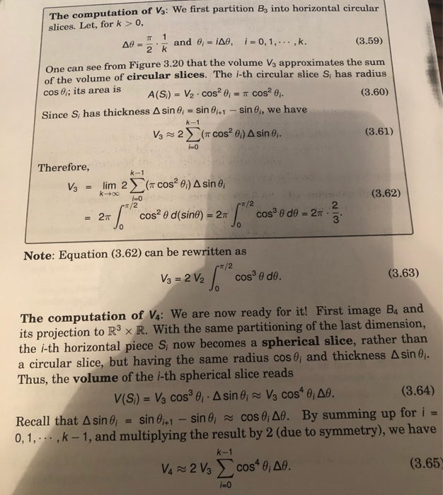 Project.2. The Volume of the Unit Ball in n- | Chegg.com