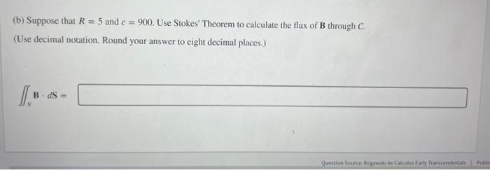 Solved The magnetic field B due to a small current loop | Chegg.com