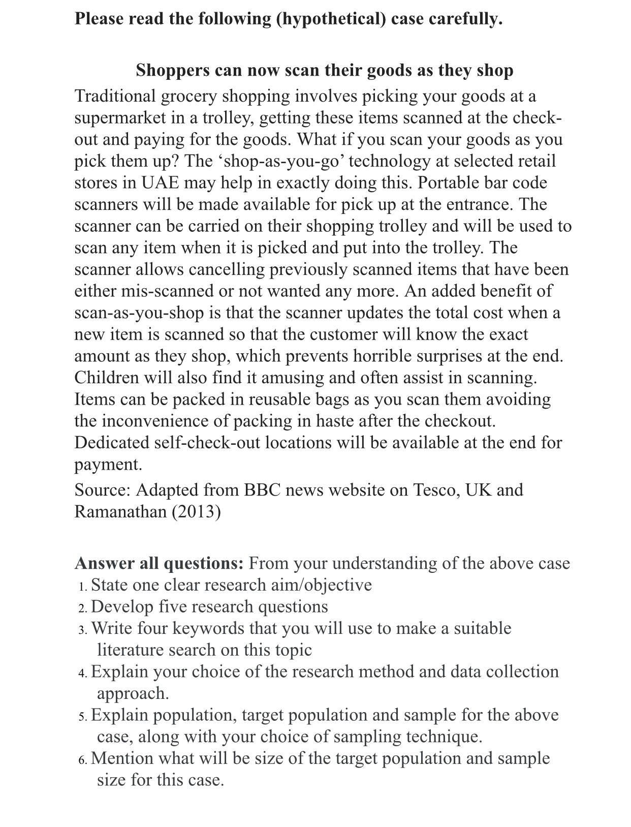 Solved Please read the following (hypothetical) ﻿case | Chegg.com