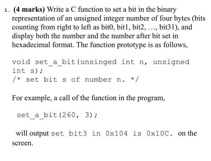 Solved 3. (12 marks) Write a C program that uses the random | Chegg.com