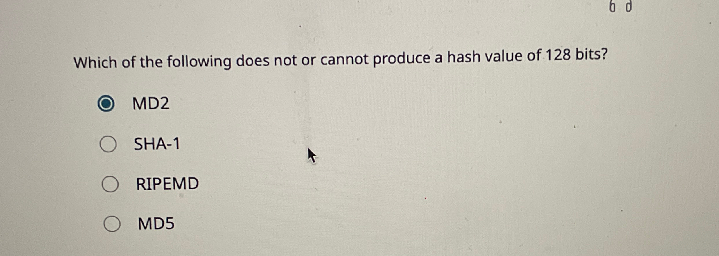 Solved Which of the following does not or cannot produce a | Chegg.com