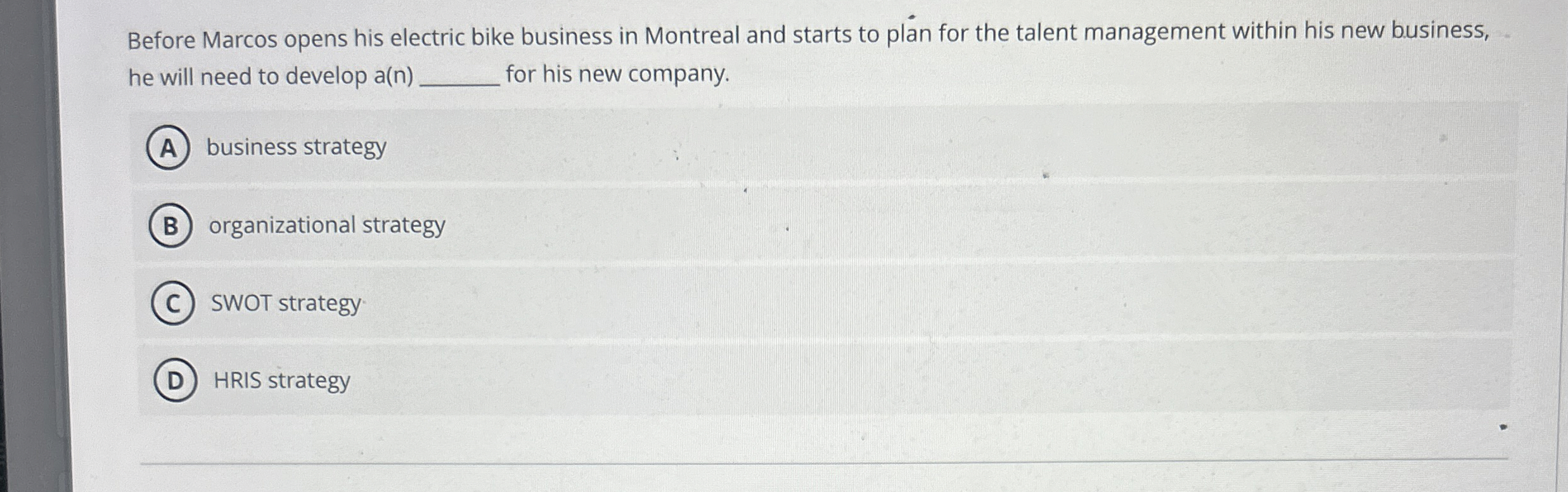 Before Marcos opens his electric bike business in | Chegg.com