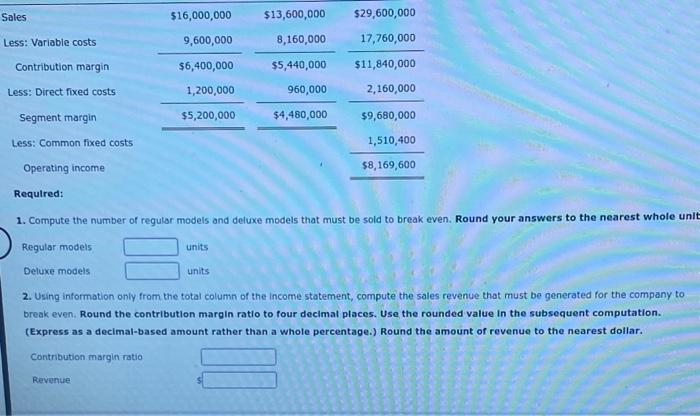 Solved Alo Company produces commercial printers. One is the | Chegg.com