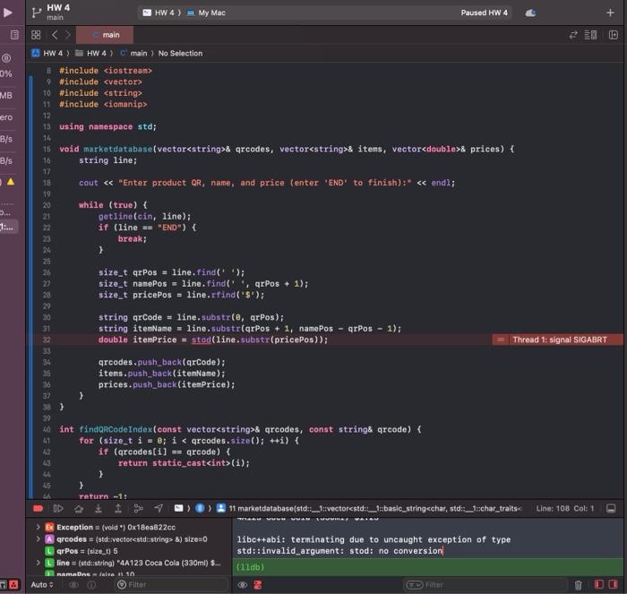 Solved Paused HW 4 main HW 4 ? HW 4 ? main No Selection | Chegg.com