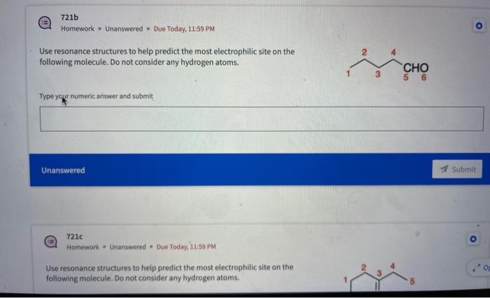 Solved Use resonance structures to help predict the most | Chegg.com